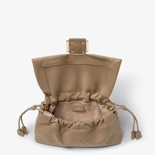 Fendi Baguette® Soft Medium Dove Nappa Leather Bag